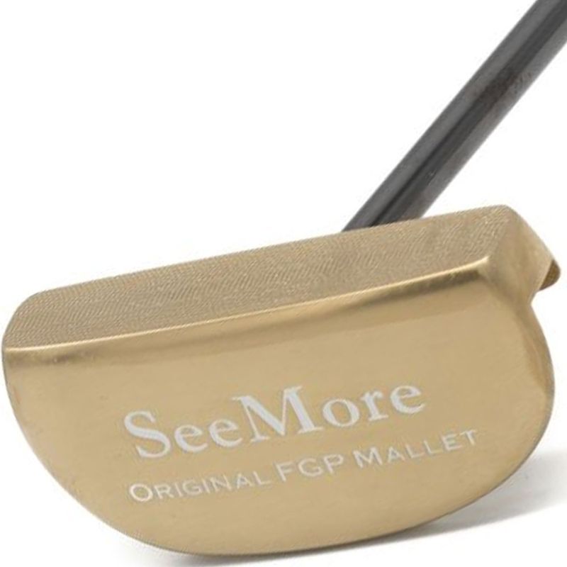 Golf Clubs Putters SeeMore Bronze FGP Mallet Putter