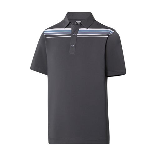 FootJoy Men's Lisle Shadow Chest Band Polo